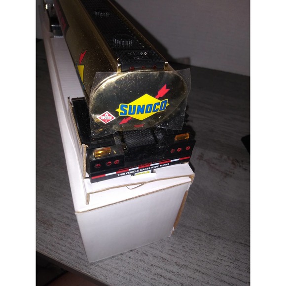 Sunoco | Toys | 998 Vintage Sunoco Talking Tanker Truck Gold Serial ...